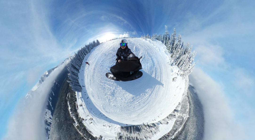 SNOWBOARDING AT SUMMIT WITH NEW SAMSUNG 360 CAMERA