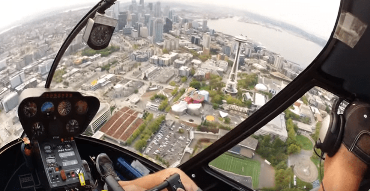 Helicopter Ride Over Seattle